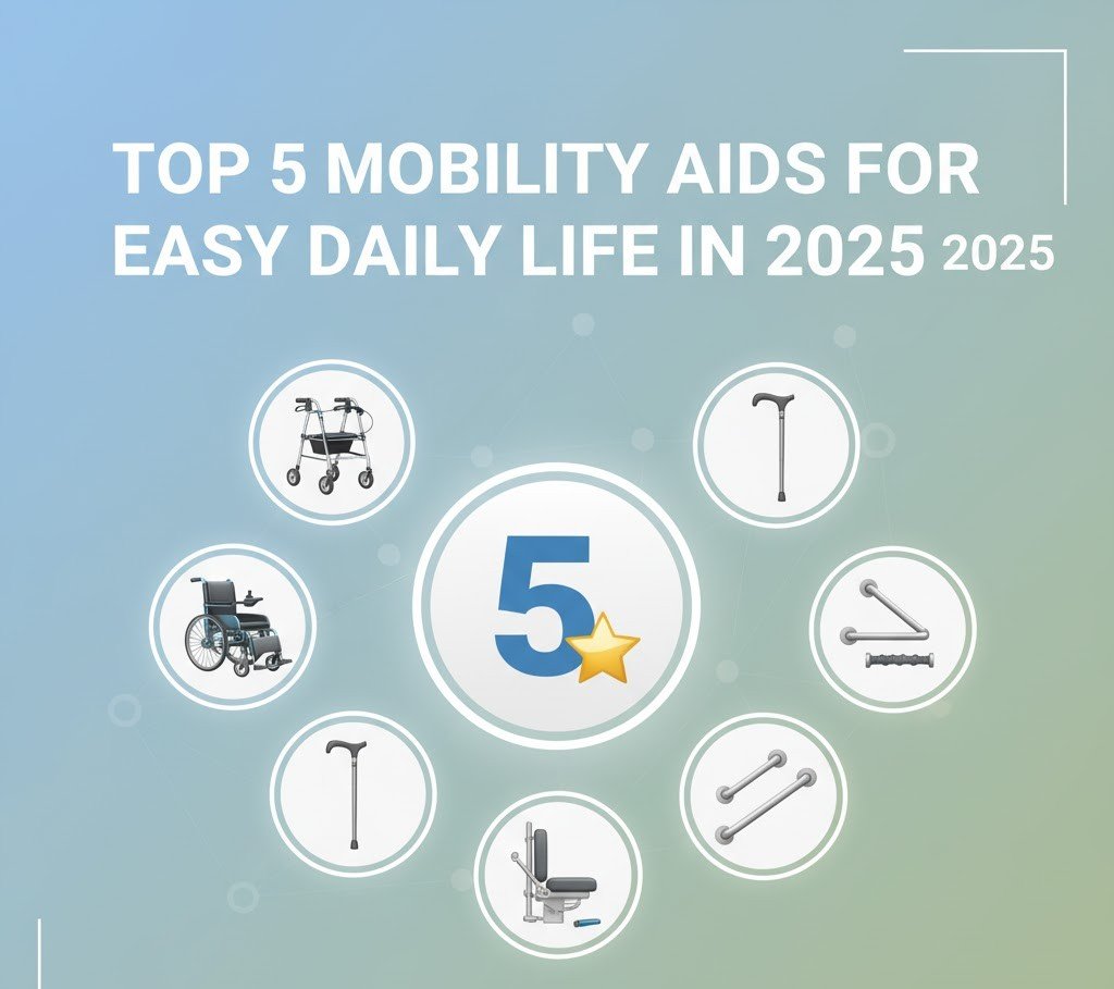 Top 5 Mobility Aids for Easy Daily Life in 2025